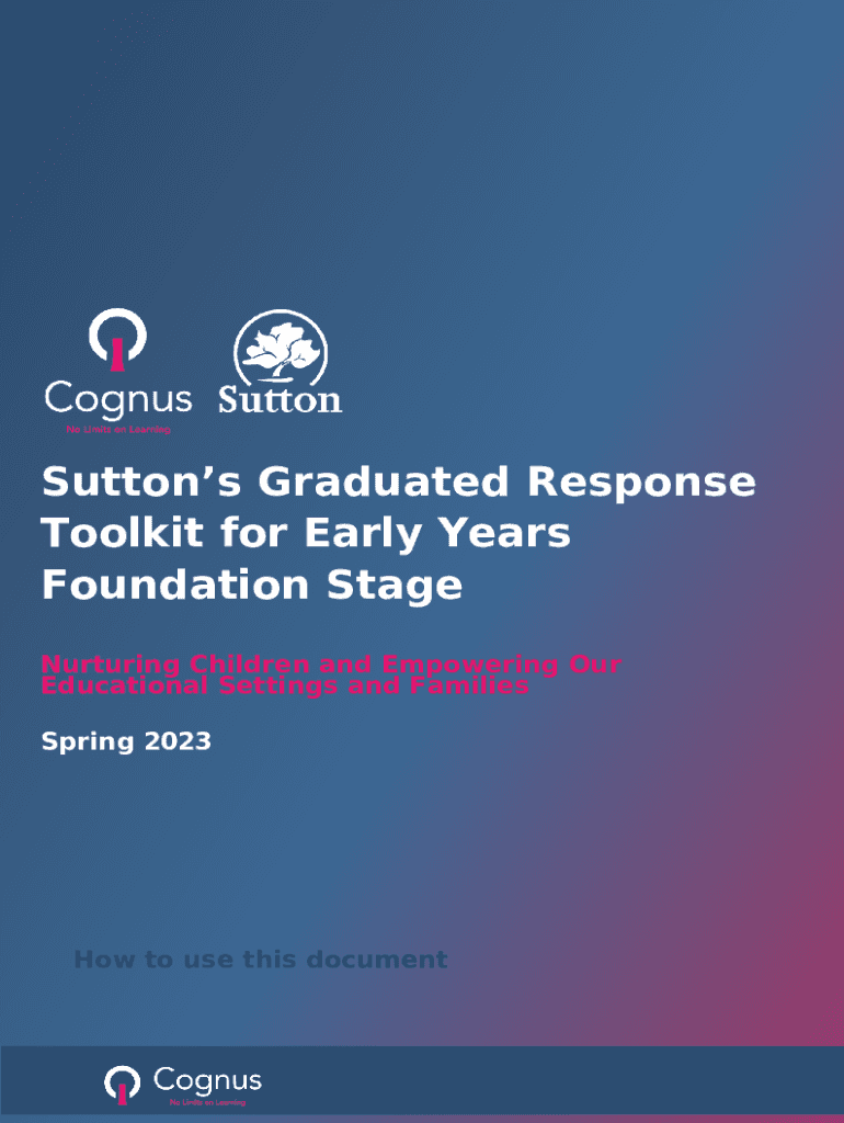 Graduated response toolkit: guidance for early years settings Doc ...