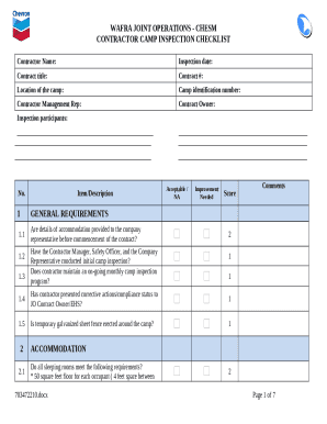 construction inspection statement of work Doc Template | pdfFiller