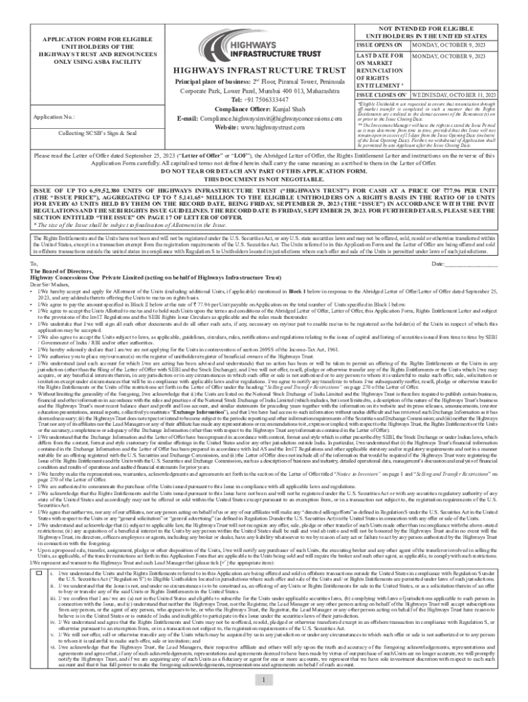 Fillable Online investor charter- rights issue Fax Email Print - pdfFiller