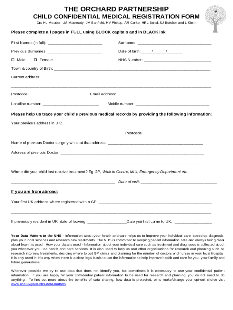 the friends of the orchard partnership - Charity Commission Doc ...