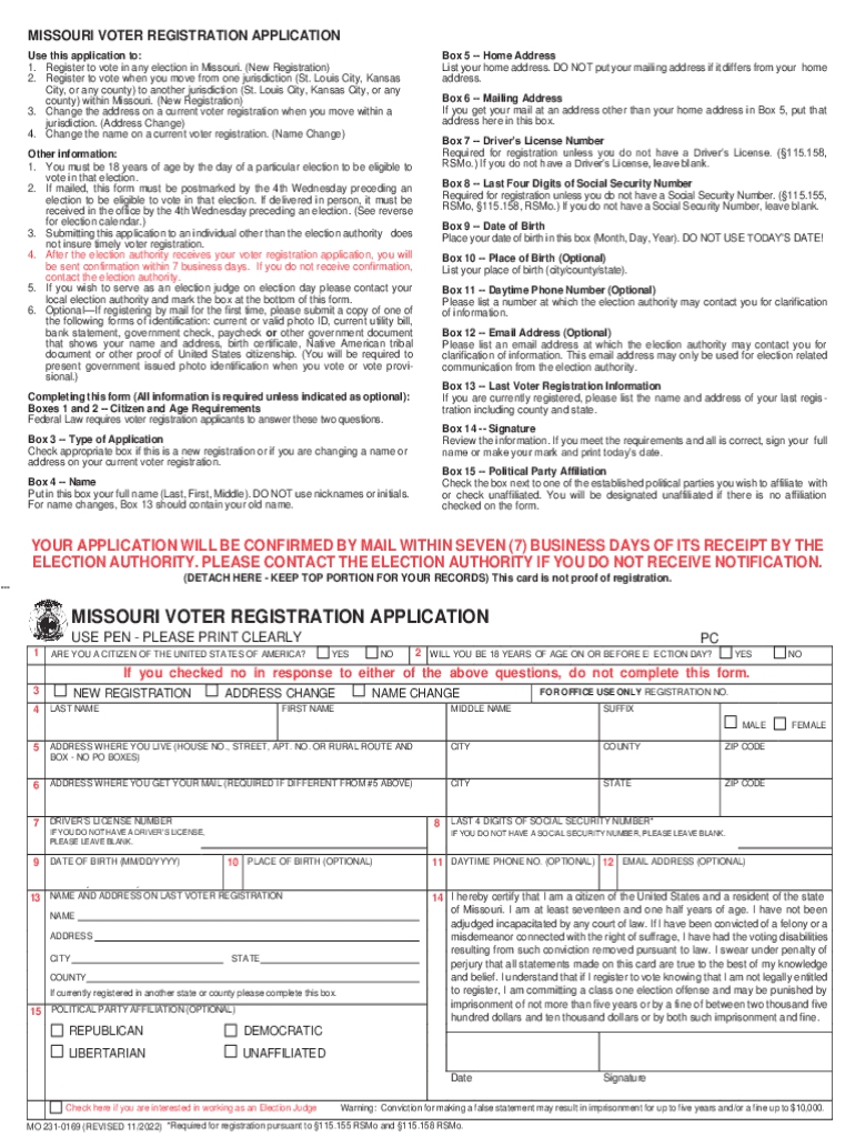 Fillable Online Kansas City Election Board Readies Voters for June 2 ...