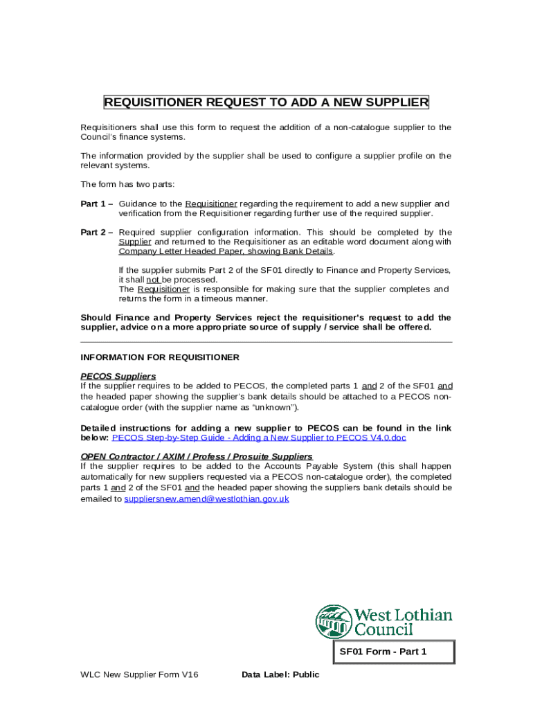 Purchase requisition (Appendix A) Doc Template | pdfFiller