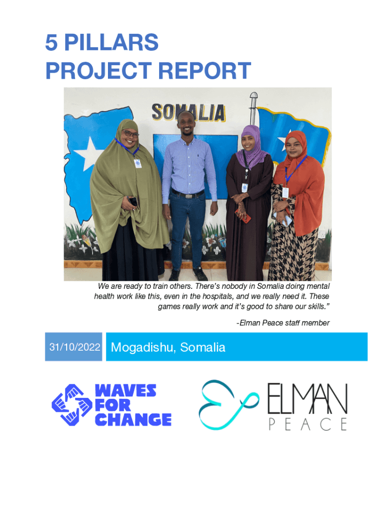 Fillable Online A SITUATION ANALYSIS OF MENTAL HEALTH IN SOMALIA Fax Email Print - pdfFiller