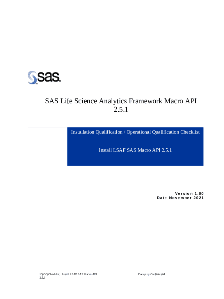 Sas Life Science Analytics Framework Macro Api 251 Doc Template Pdffiller