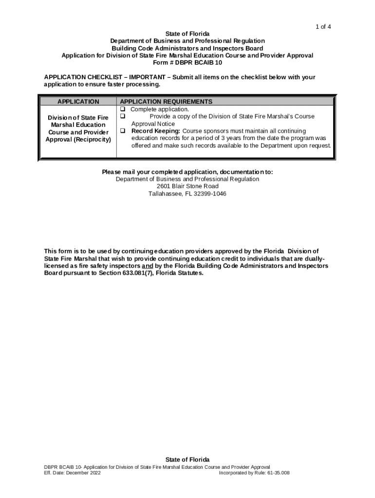 DBPR BCAIB 10 - Application for Division of State Fire ... Doc Template ...