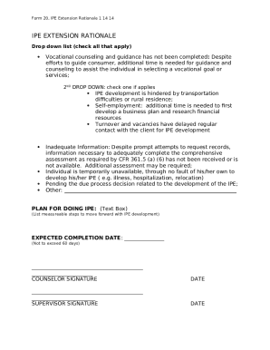 20. IPE Extension Rationale Template - dphhs mt Doc Template | pdfFiller