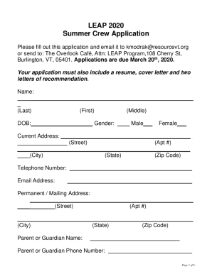 Fillable Online LEAP Application Tips - Air University Fax Email Print ...