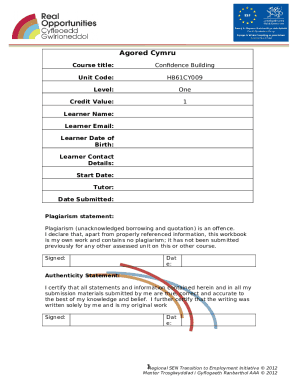 Agored Cymru Level 6 (EQF) Diploma in Emergency ... Doc Template ...