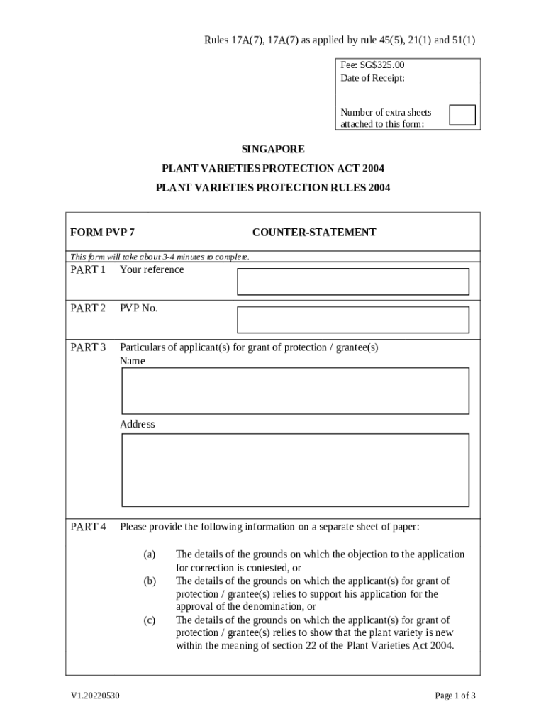 Rules 17A(7), 17A(7) as applied by rule 45(5), 21(1) and 51(1) Doc ...
