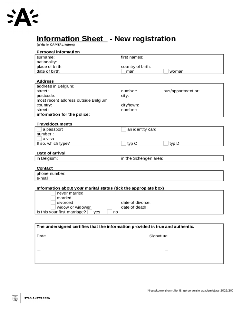 Guidelines to fill out the Belgian application .pdf Doc Template ...