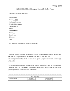 RIKEN GSC Arabidopsis Full-Length cDNA Clone Order - epd brc riken Doc ...