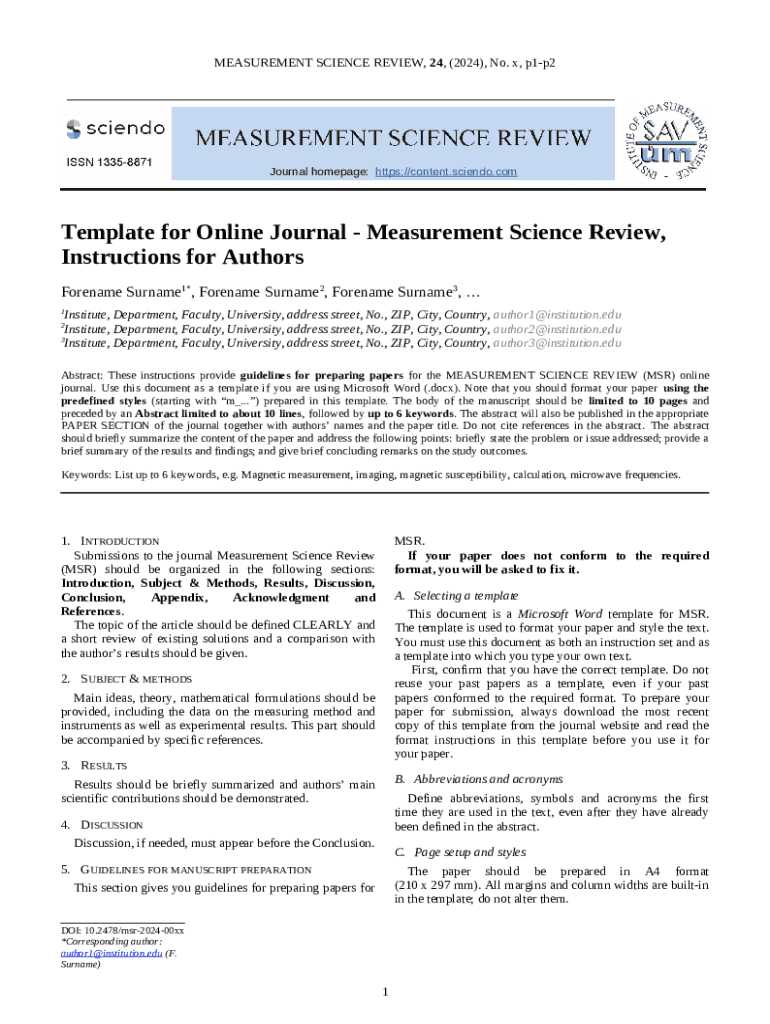 Wiley Journals Style Manual - Version 5.5 Next Release ... Doc Template ...