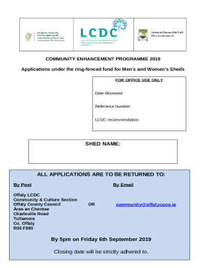 From Department of Rural and Community Development Doc Template | pdfFiller