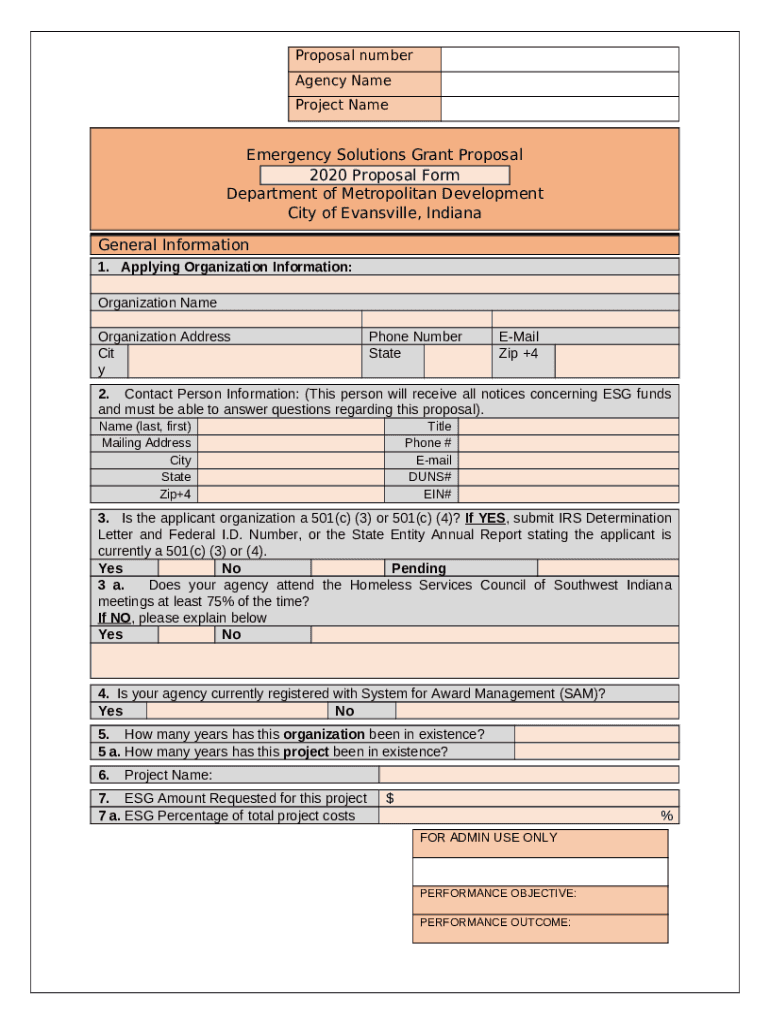 IHCDA: Emergency Solutions GrantsCARES Act (ESG-CV) Doc Template ...