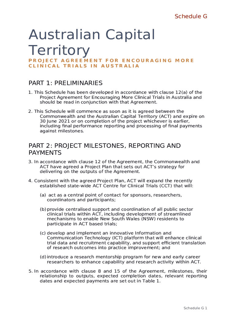 COAG agreements - federalfinancialrelations gov Doc Template | pdfFiller