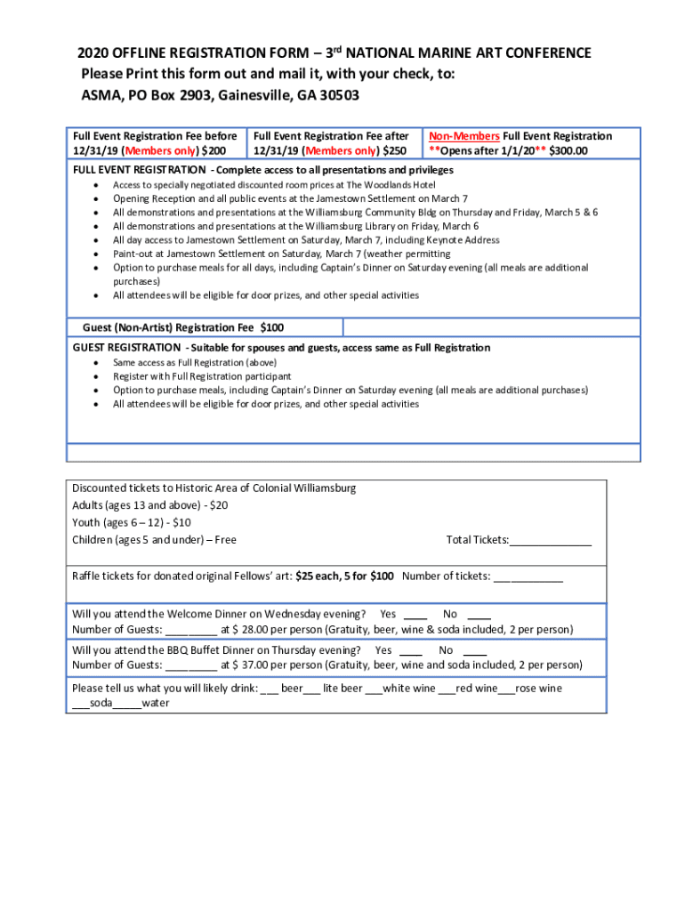 Fillable Online 3rd NMAC Printable Registration Form 4.docx Fax Email Print - pdfFiller