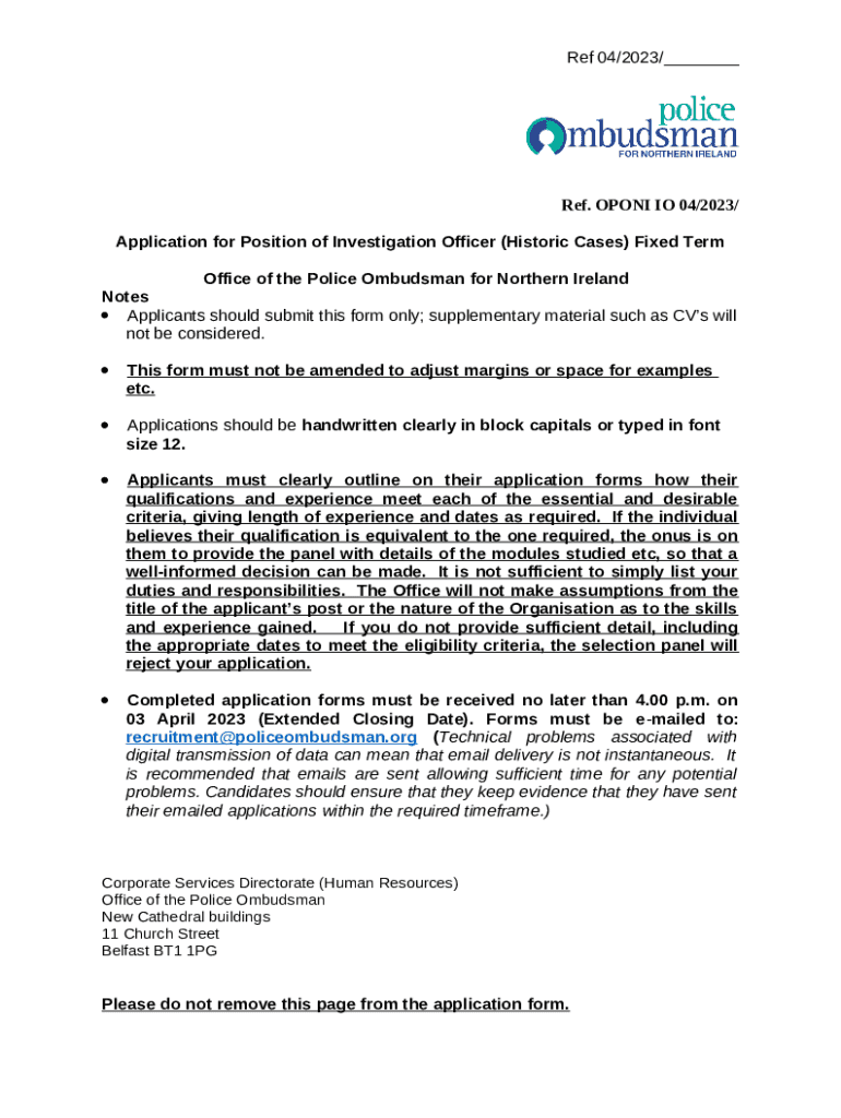 Current Investigations Doc Template | pdfFiller