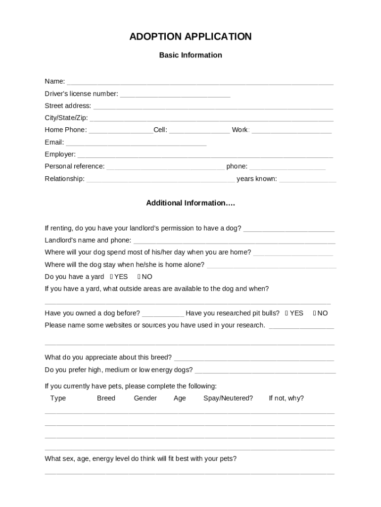 Instructions for Completing the Application for Employment Doc Template | pdfFiller