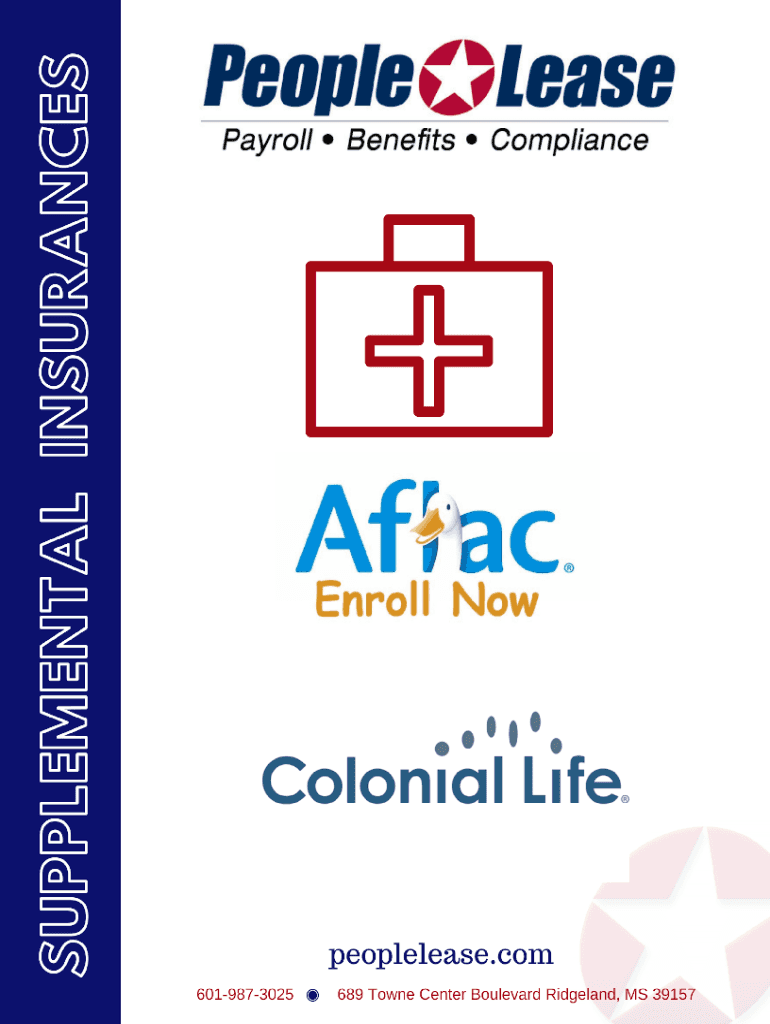 Fillable Online Supplemental Insurance Enrollment- Aflac Fax Email ...