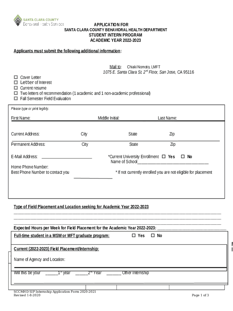 Student Internship Program Application AY2024-2025 Doc Template | pdfFiller