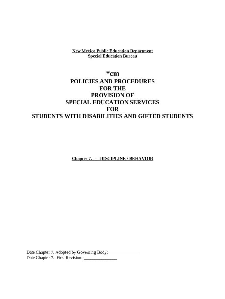 NMPED-and-CCSD-Policies-3.pdf Doc Template | pdfFiller