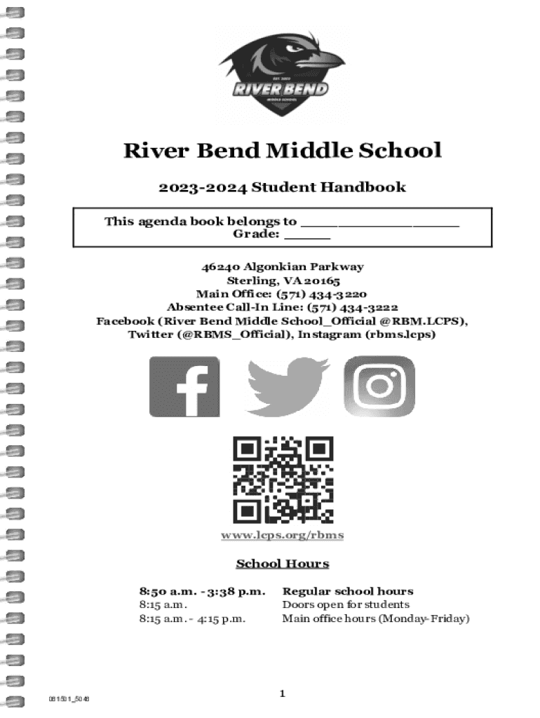 Fillable Online River Bend Middle School(6 to 8), Sterling, VA Details ...