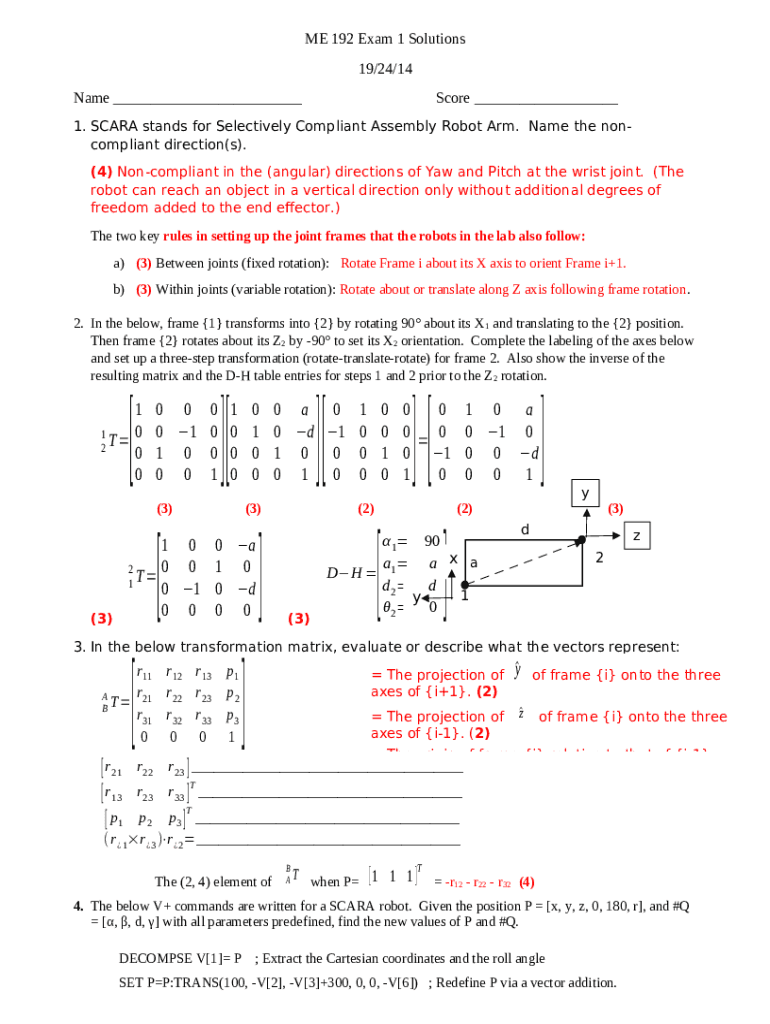 What Is A Scara Robot The Background And Benefits Doc Template Pdffiller