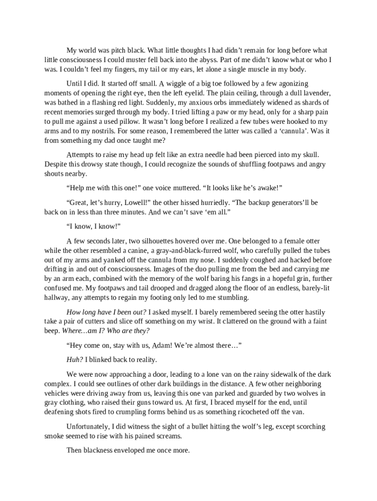 Shape Your Flesh - The Story Corner - THE SKY FORGE - NING Doc Template ...