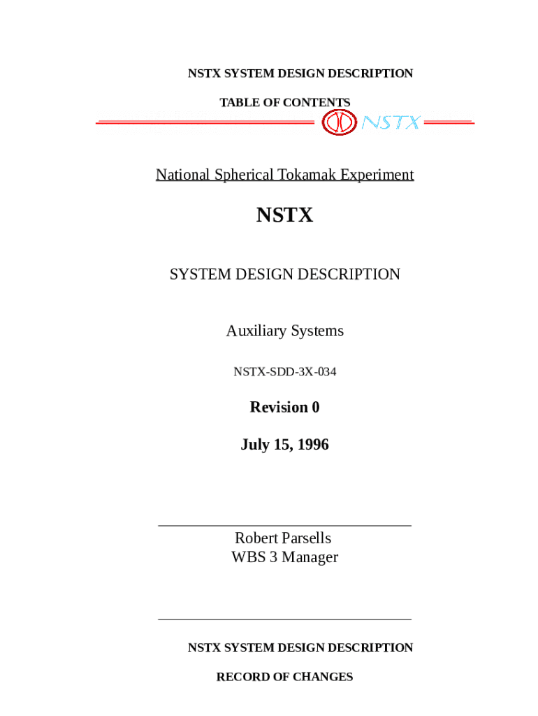 National Spherical Torus Experiment (NSTX) Torus Design ... - w3 pppl ...
