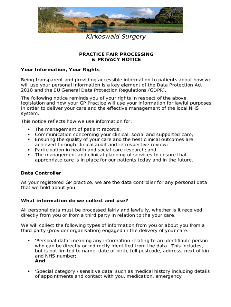 This notice reflects how we use ination for: Doc Template | pdfFiller