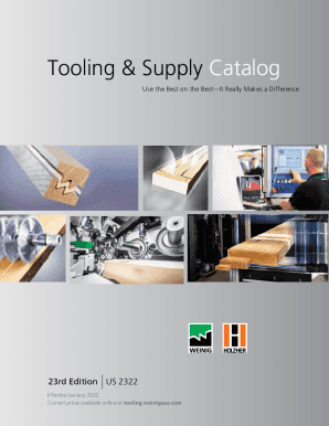 Fillable Online Tooling & Supply Catalog Fax Email Print - pdfFiller