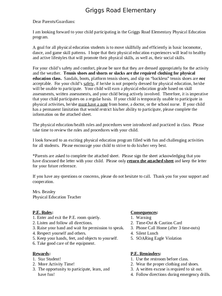 For Edgar Road Families / ER Handbook Doc Template | pdfFiller