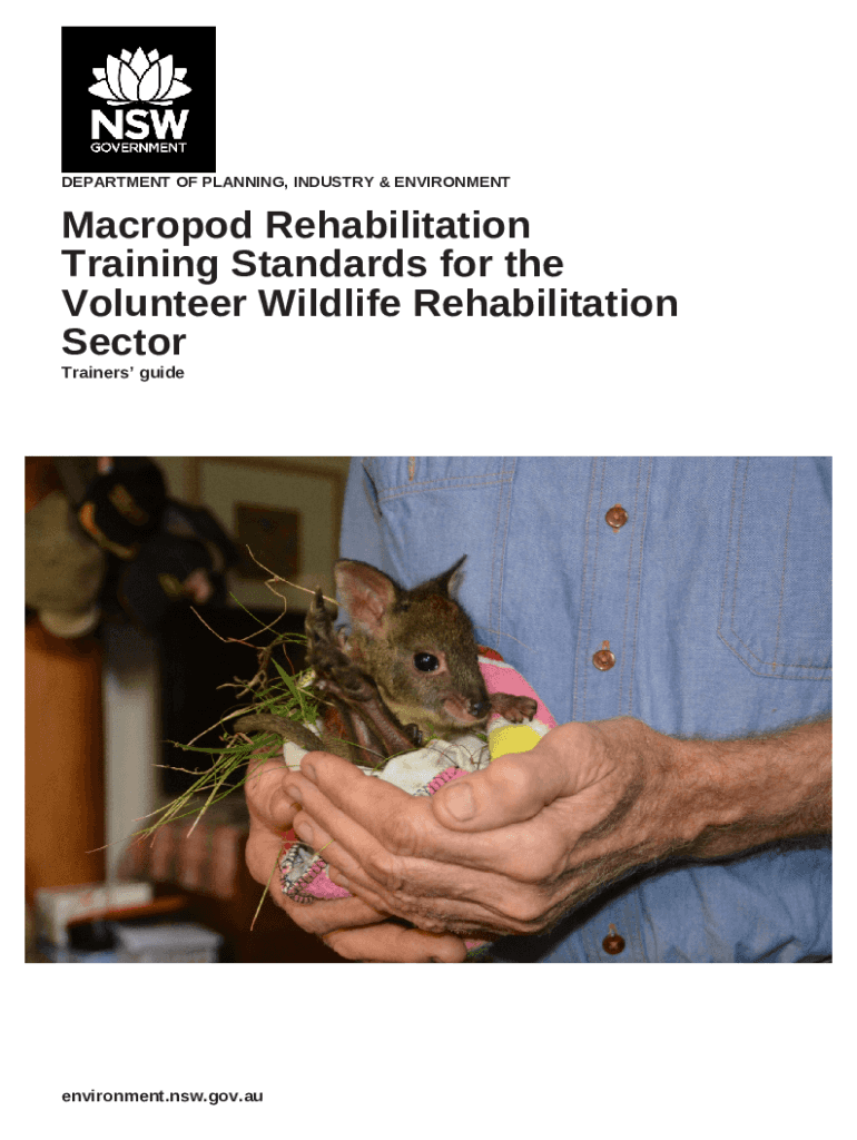 Macropod Rehabilitation Training Standards for the Volunteer Wildlife ...