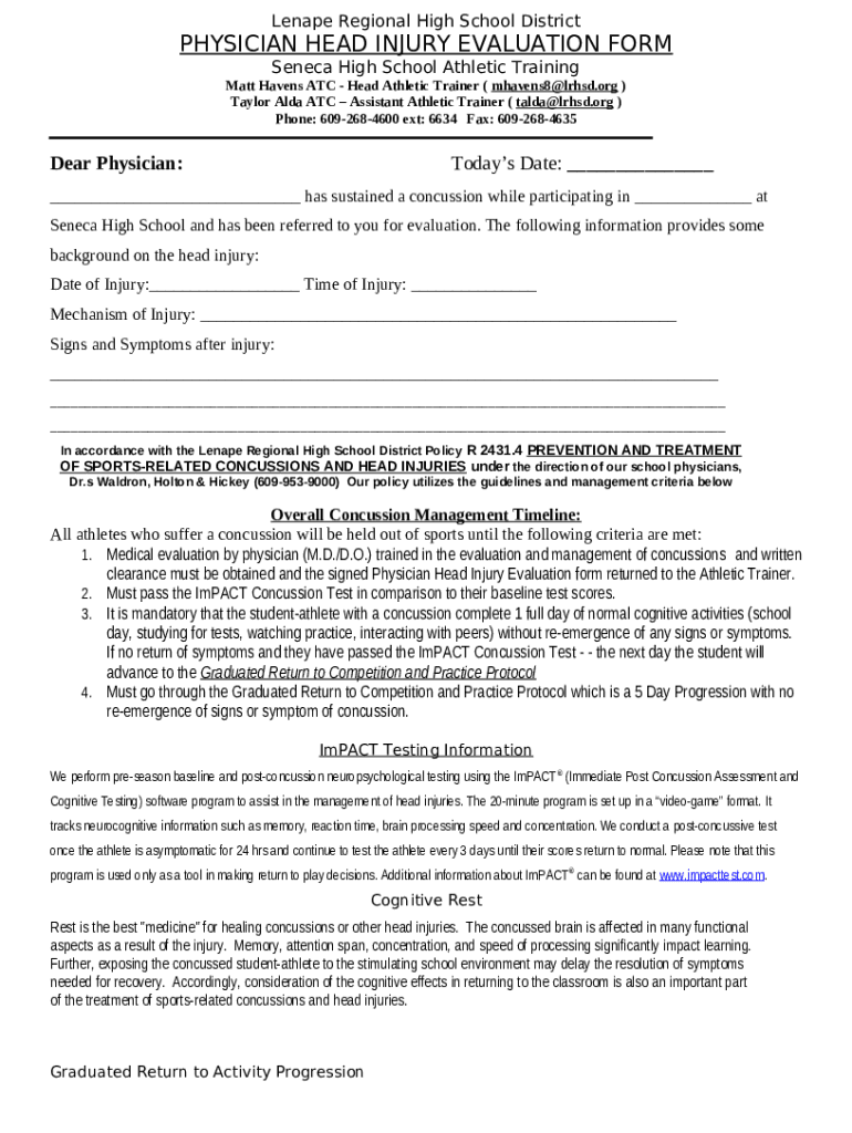 Student Medical Emergency Ination Doc Template | pdfFiller