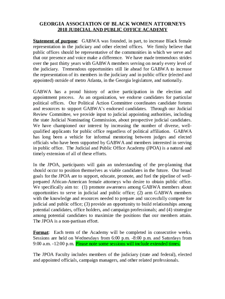 GABWA leaders navigate successful legal careers as Black ... Doc ...