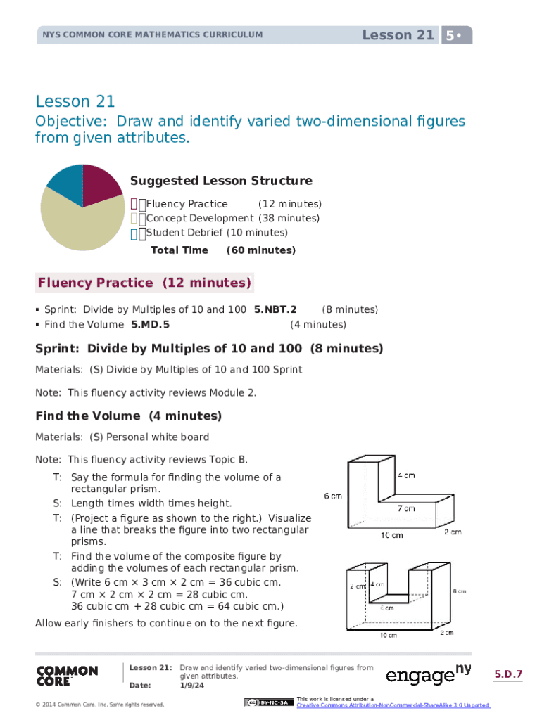 Eureka Math Grade 4 Module 4 Doc Template | pdfFiller
