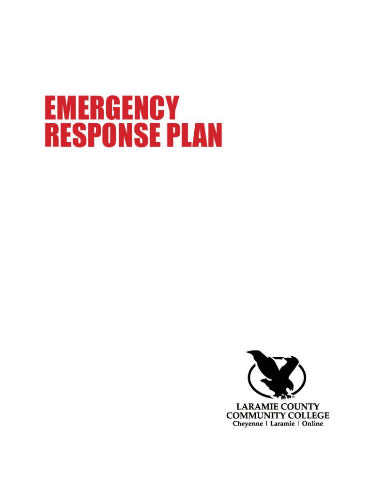 Fillable Online lccc wy LCCC Emergency Response Plan. LCCC Emergency ...
