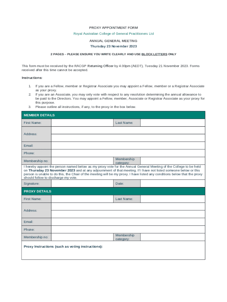 Notice of Annual General Meeting/Proxy - Karoon ... Doc Template ...
