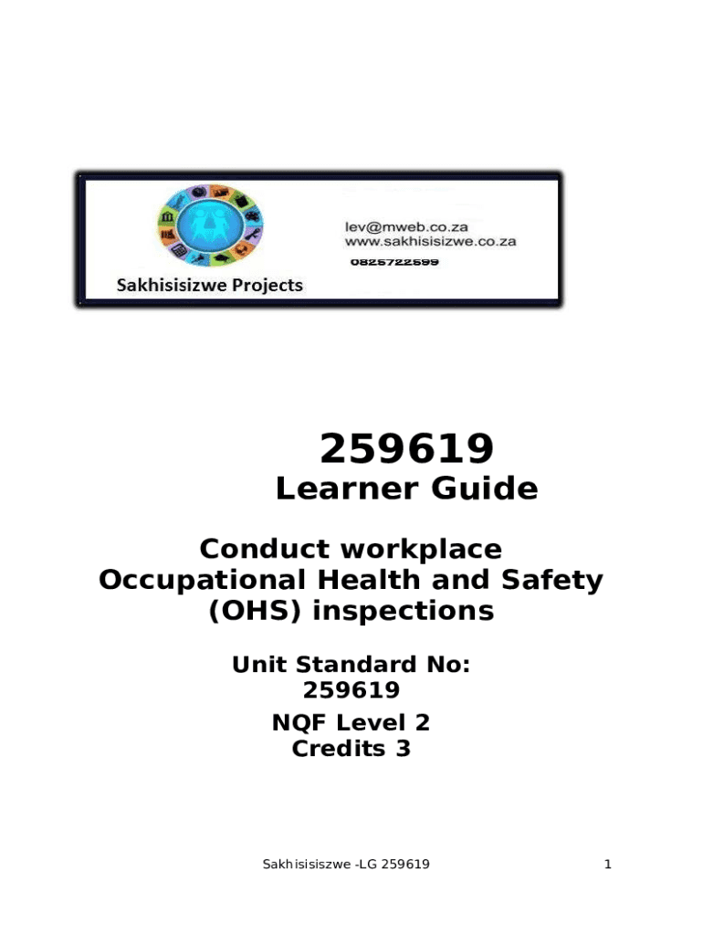 Improving occupational safety and health (OSH) ... Doc Template | pdfFiller