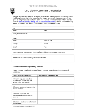 A Guide to Curriculum Submissions for UBC's Okanagan ... Doc Template ...