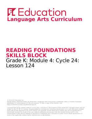 Skills Block: Module 1 (Cycles 1-4) Doc Template | pdfFiller