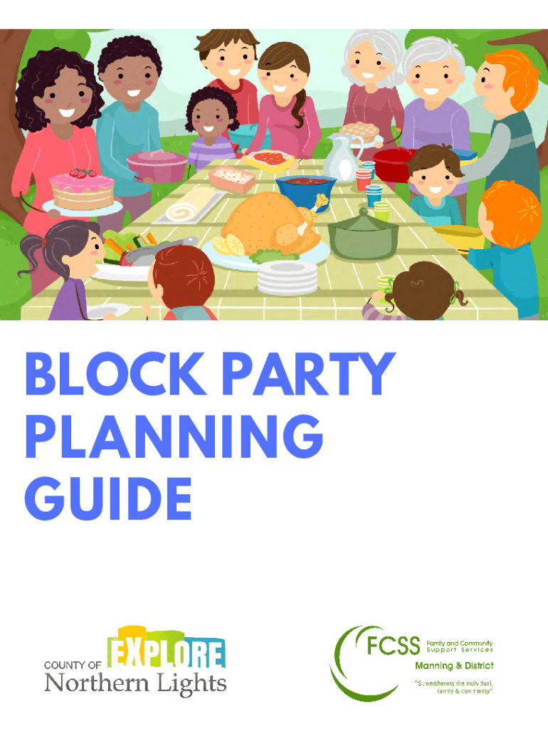 Fillable Online How to Organize a Block PartyDeSoto, TX - Official ...