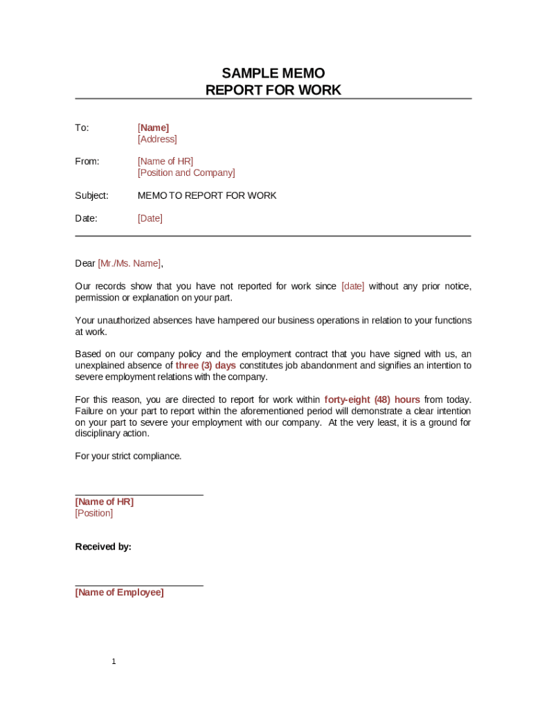 6 In-Depth Memo Examples (With a Memo Template To ... Doc Template ...