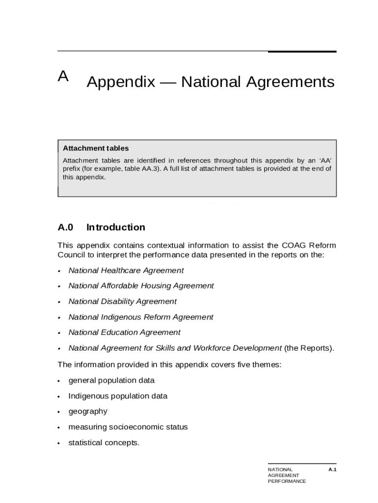How To At And Label Appendices And Attachments Doc Template Pdffiller