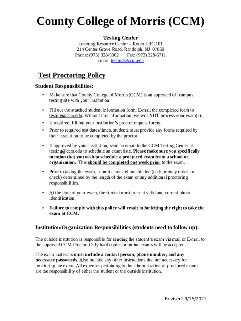 CLEP Testing Ination & Registration Doc Template | pdfFiller