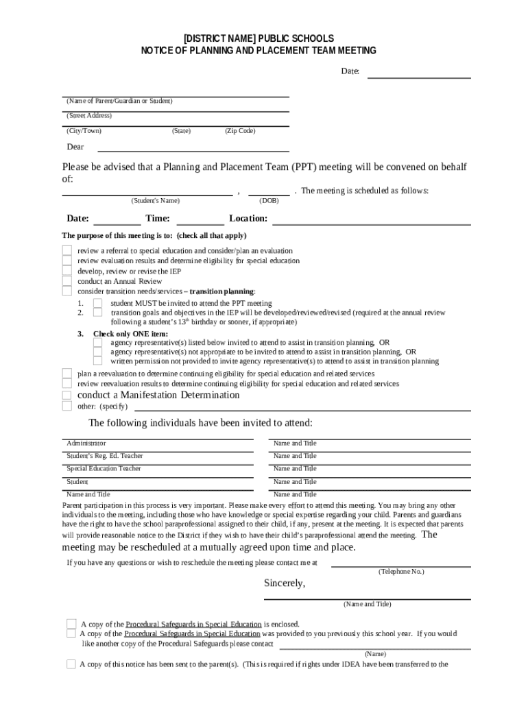 IEP MANUAL AND S - Guilford Public Schools Doc Template | pdfFiller