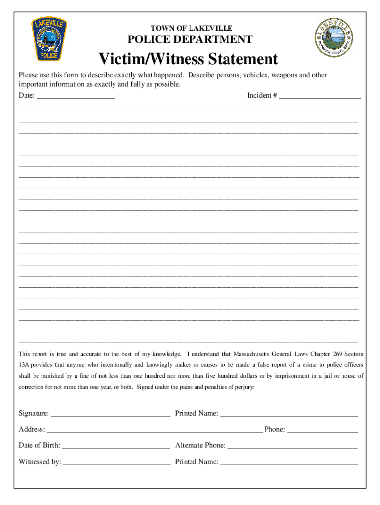 Fillable Online EYEWITNESS IDENTIFICATION FORM PHOTO LINEUP Fax Email ...