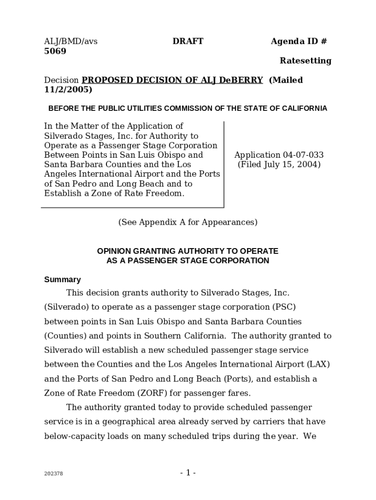 California Public Utilities Commission (CPUC) Scoping ... - docs cpuc ca Doc Template | pdfFiller