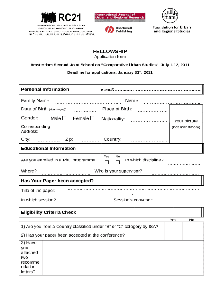 Undergraduate Fellows: Center for Urban Research ... Doc Template ...