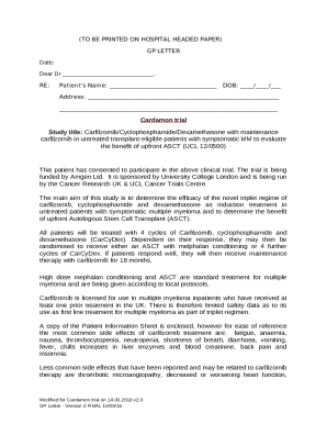 Cardamon GP Letter Template v2.0 14.03 ... Doc Template | pdfFiller